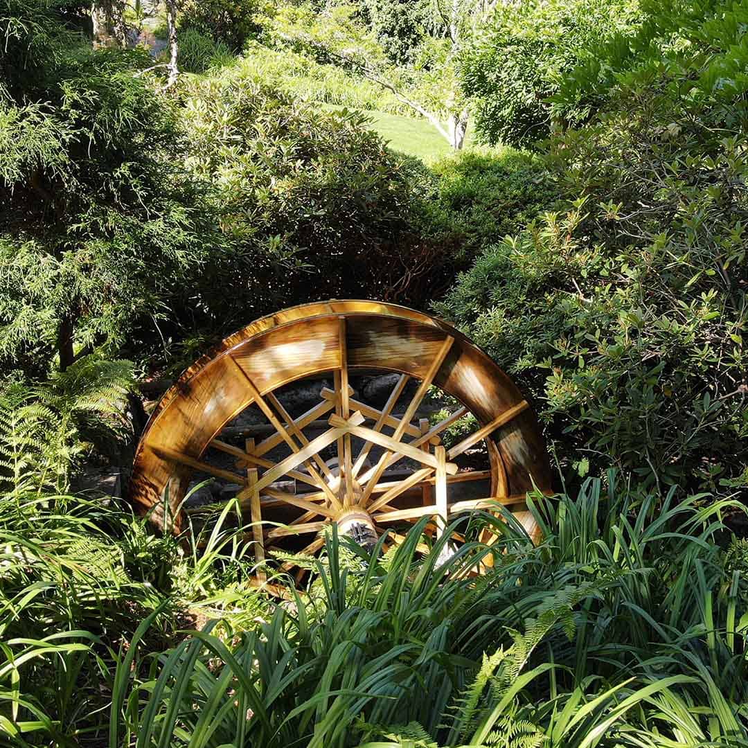 Japanese Garden Water Wheel Water Wheel Sale SamsGazebos Handcrafted