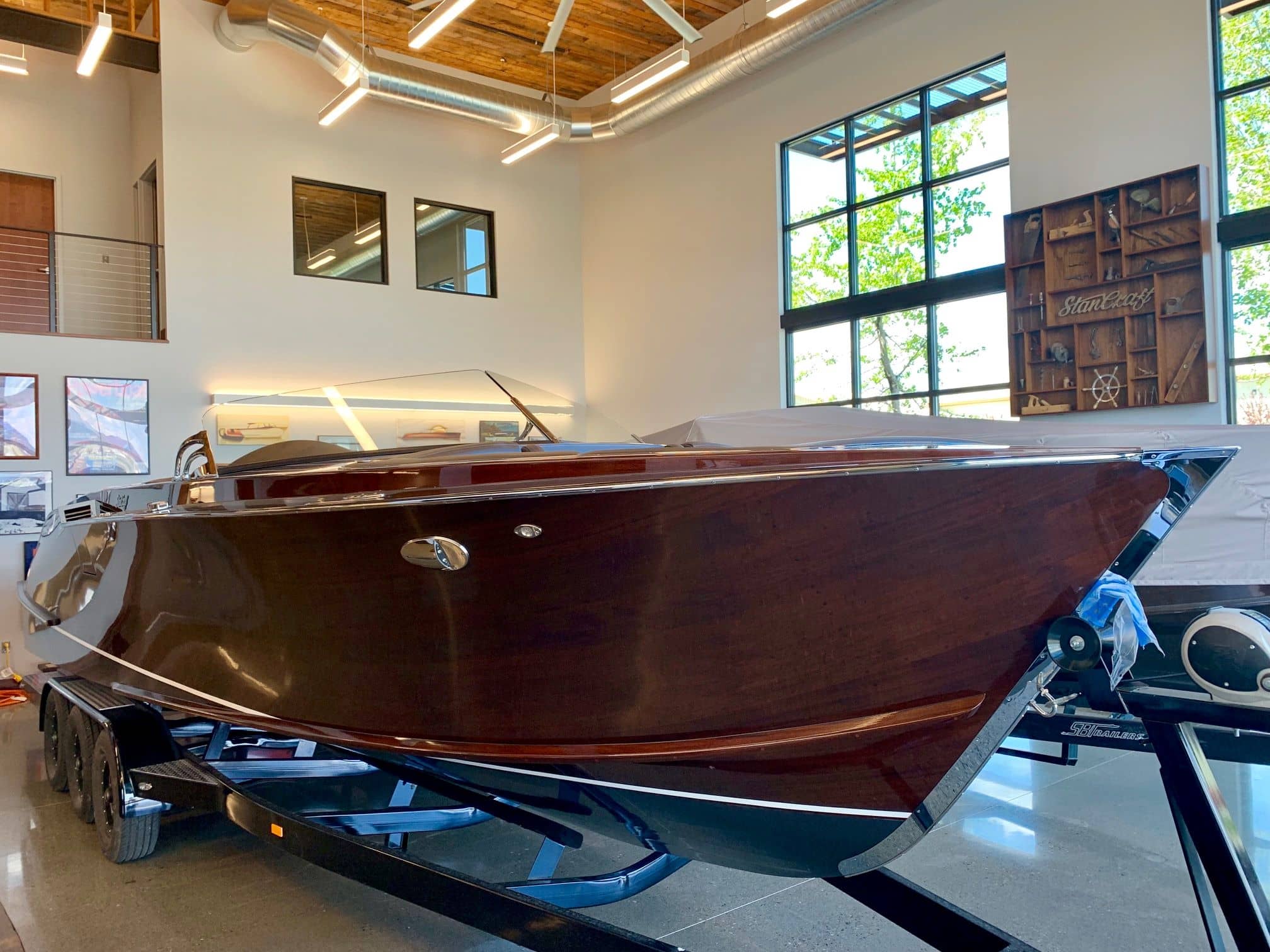 Sierra | African Mahogany takes to the water with Stancraft Boat Company